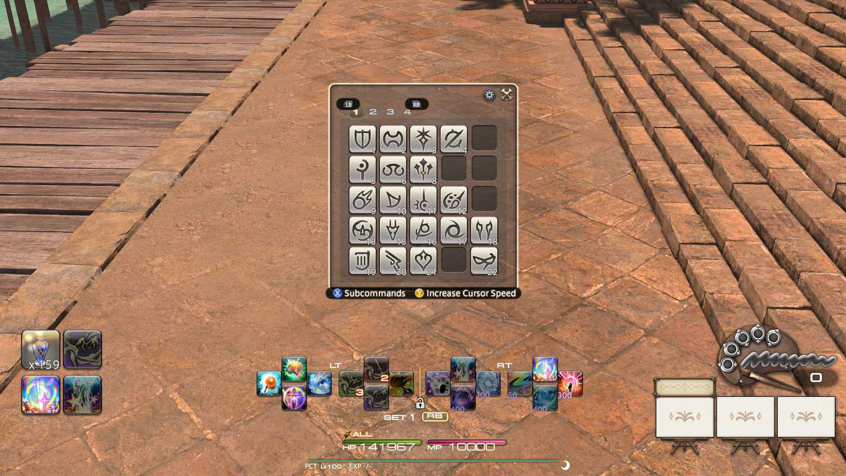 Where to Find the Command Panel Feature in FFXIV