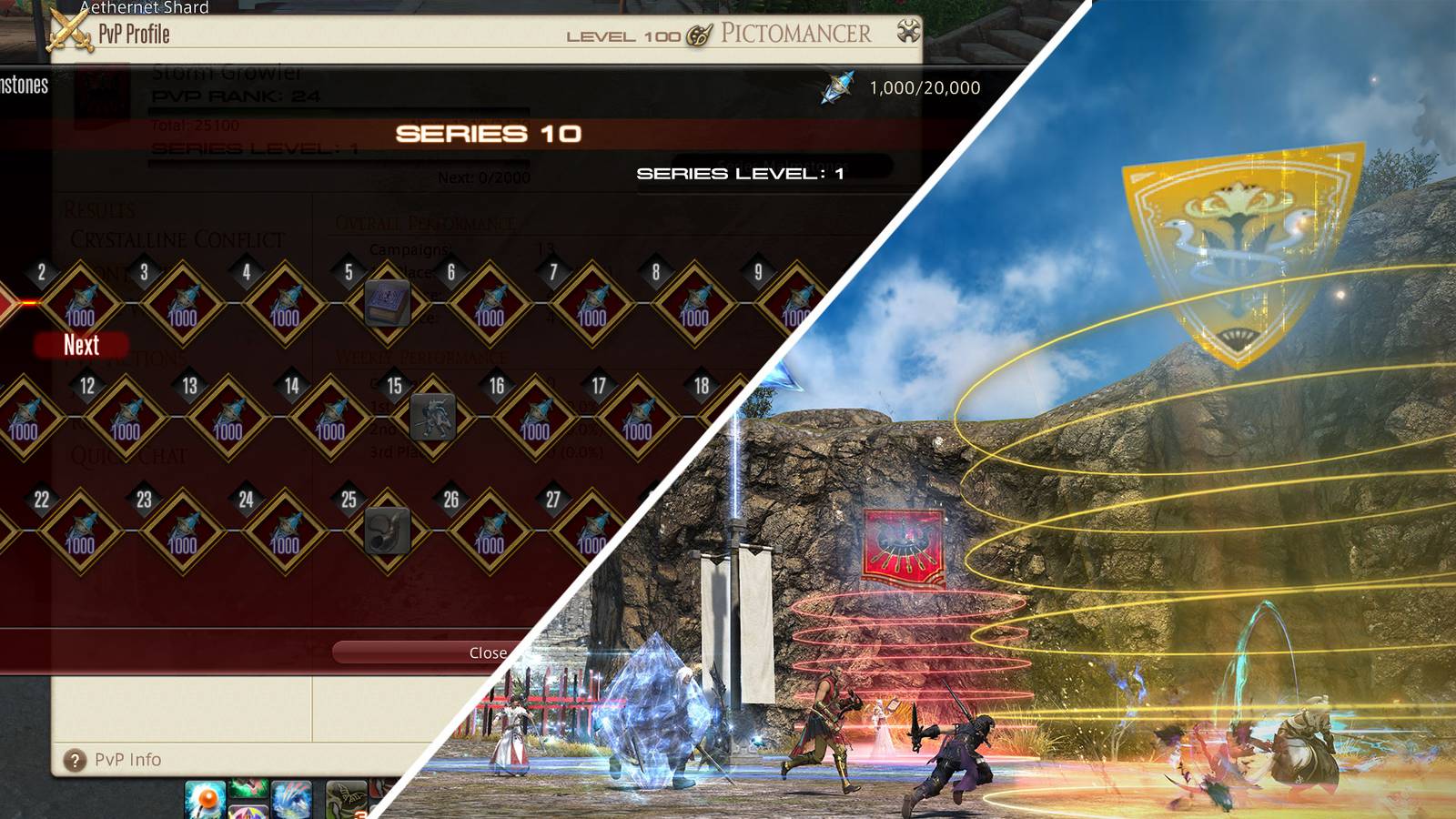 All Final Fantasy XIV PVP Series 10 Rewards