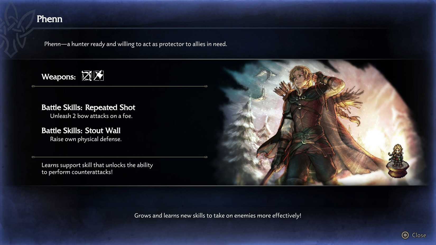 Octopath Traveler 0: Phenn Character Guide