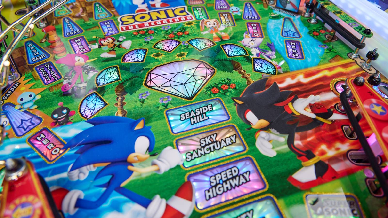 Jersey Jack Fully Reveals Its Sonic the Hedgehog Pinball