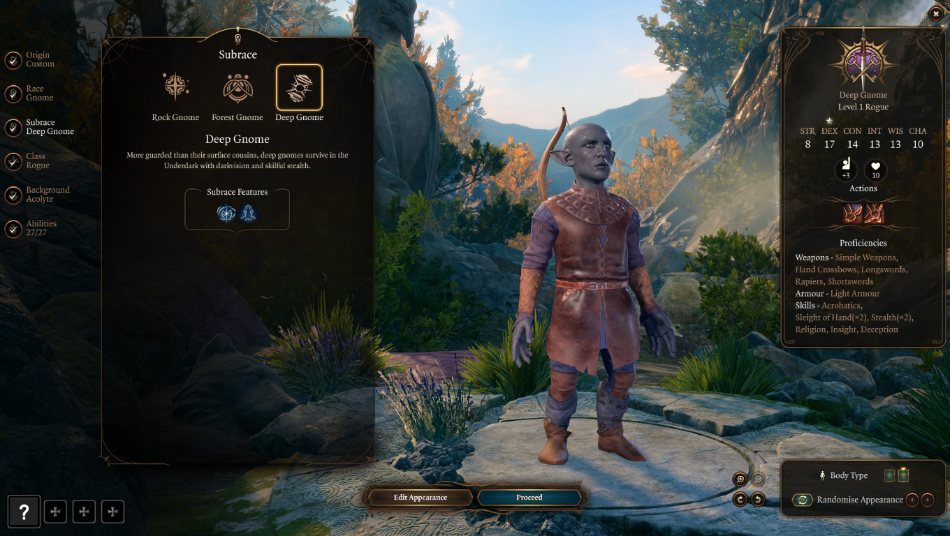 Best Race And Class Combinations In Baldur's Gate 3