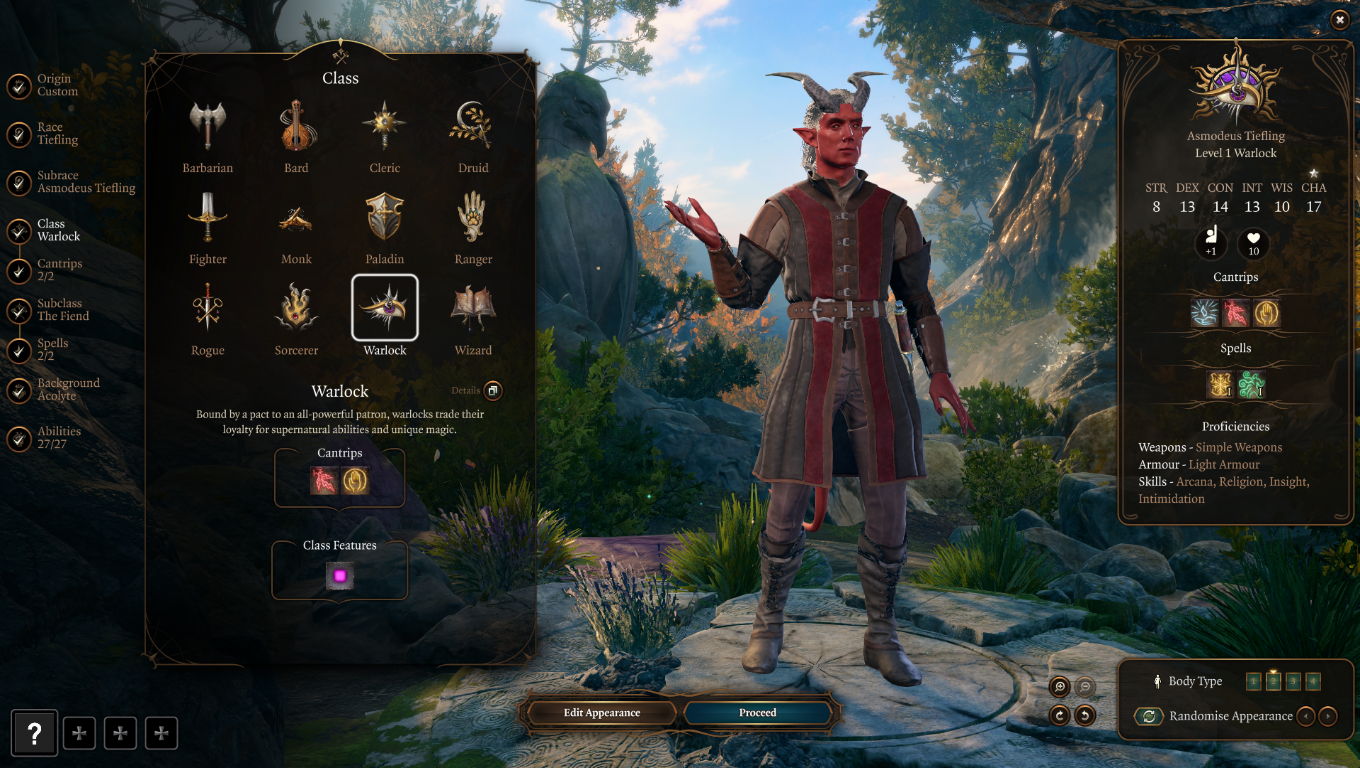 Best Race And Class Combinations In Baldur's Gate 3