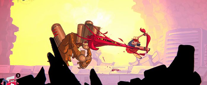 Companion-bot to Killer in Cookie Cutter Gameplay Trailer