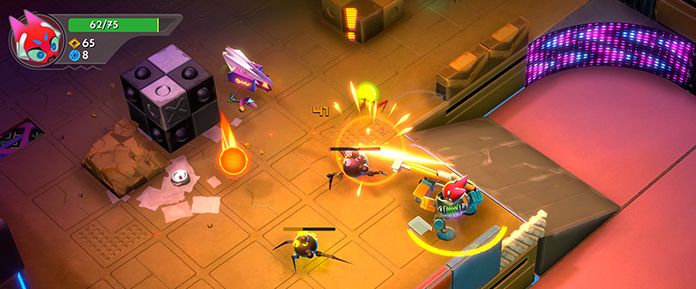 Rolling and Bashing Through the Combat Arenas of Go Mecha Ball Demo