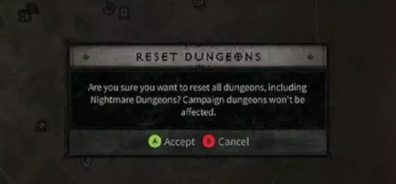 Diablo 4: How to Reset Dungeons