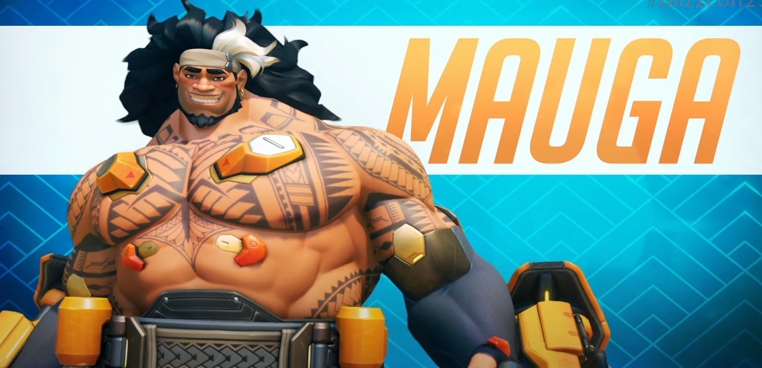 New Overwatch Hero Mauga Revealed At Blizzcon