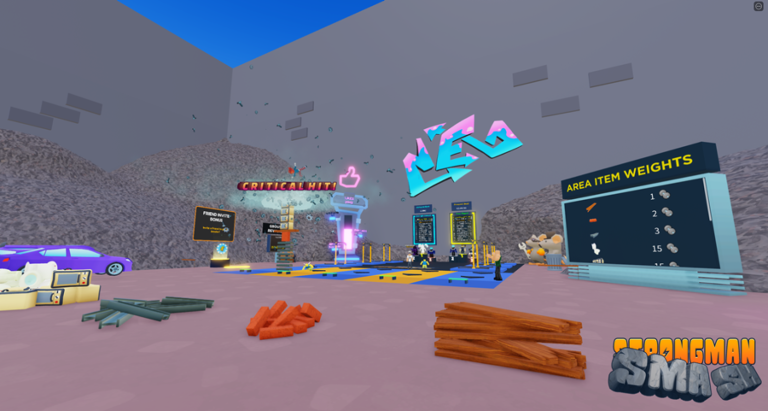 Roblox | Strongman Smash Codes (Updated September 2023)