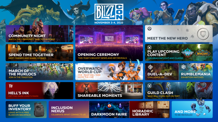 BlizzCon Floor Map & Event Seating Updated by Blizzard BlizzCon Floor Map & Event Seating Updated by Blizzard