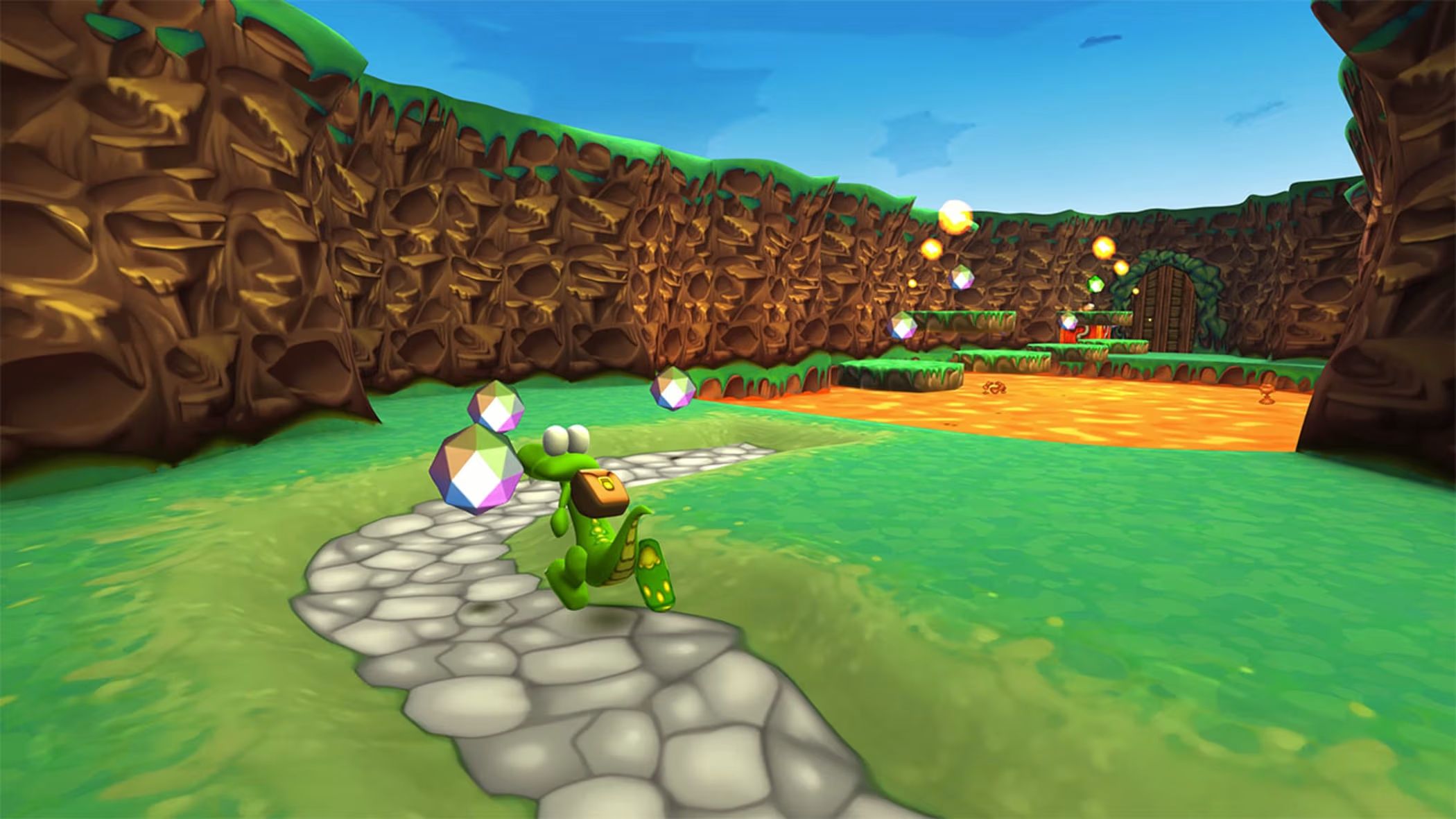 How to Complete Desert Island in Croc Legend of the Gobbos