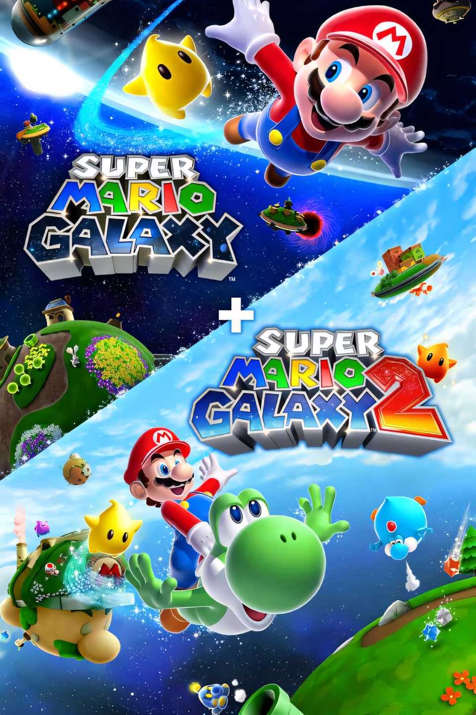 Super Mario Galaxy 1 + 2 Review: The Defining 3D Mario Experience
