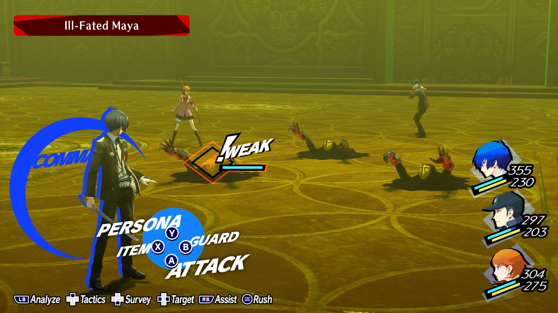 Persona 3 Death Castle Dancer Boss Guide