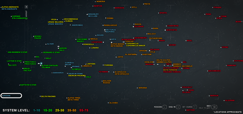 Starfield | Eridani System Information and Resources
