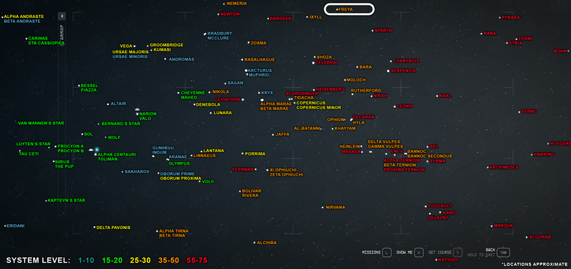 Starfield | Freya System Information and Resources