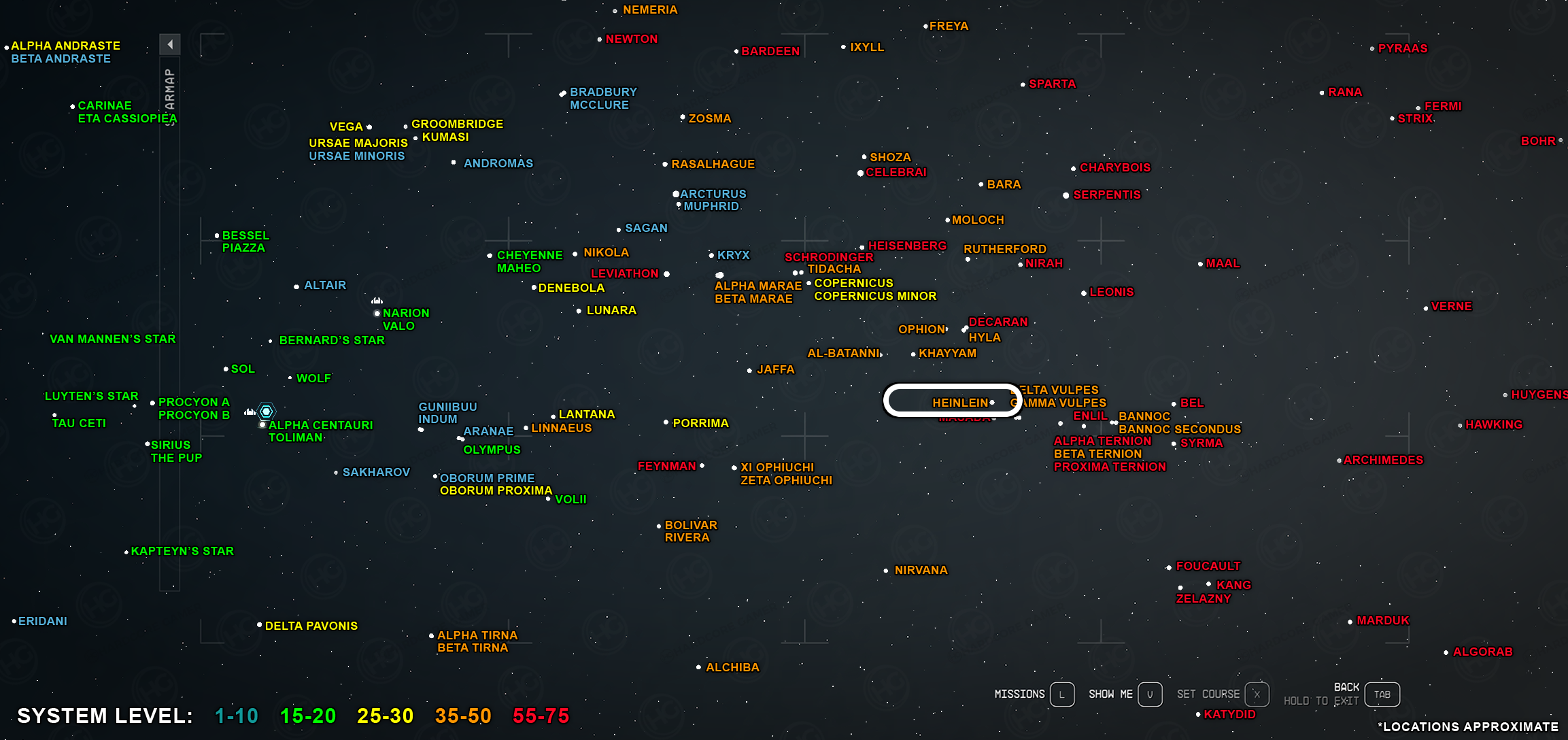 Starfield | Heinlein I Planet Information and Resources