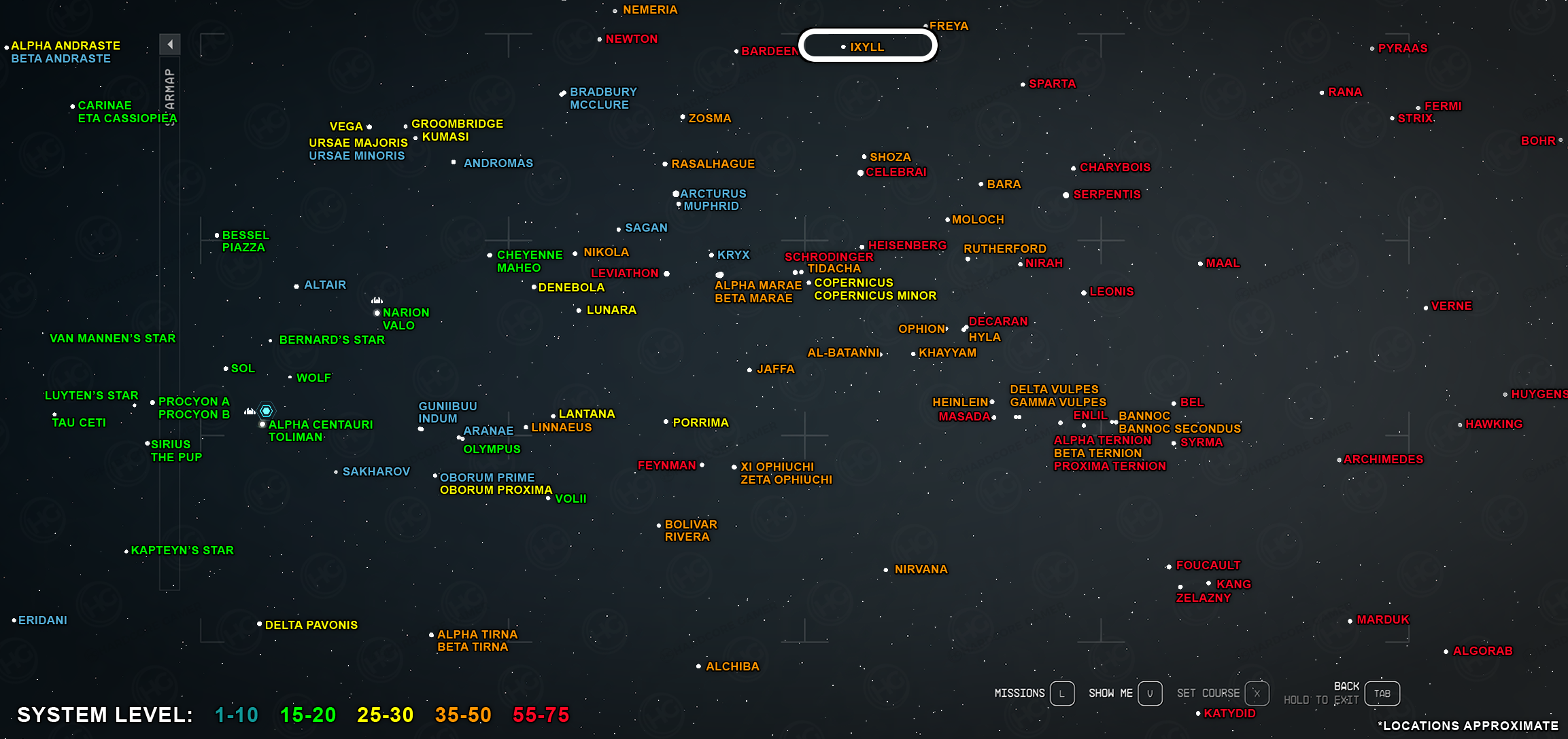 Starfield | Ixyll III-b Moon Information and Resources