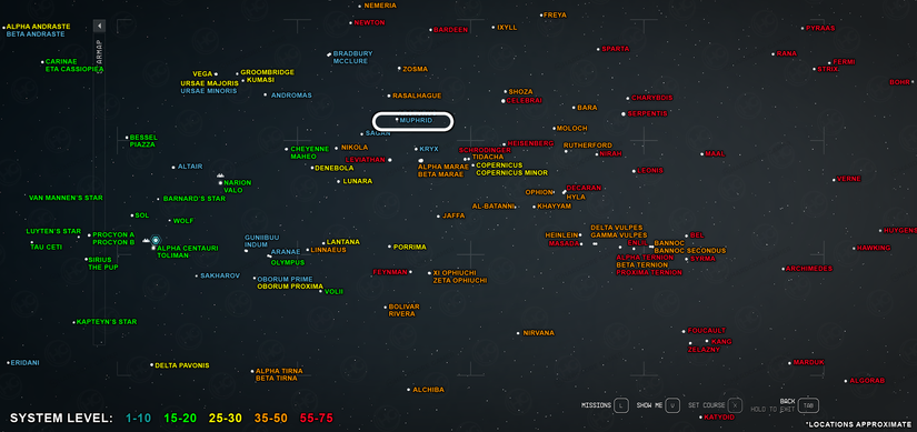 Starfield | Muphrid System Information and Resources