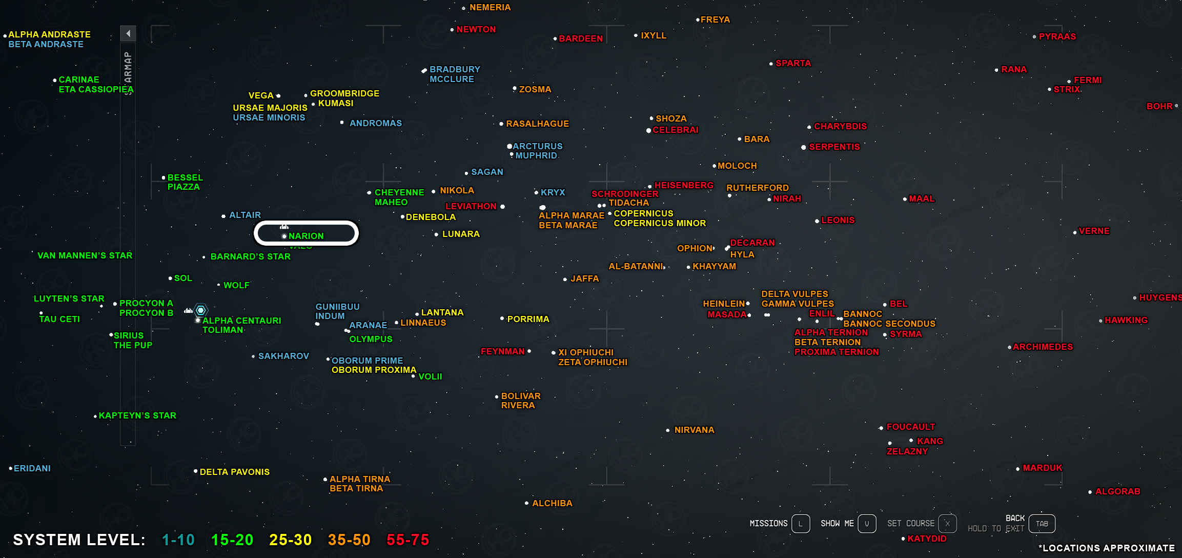 Starfield | Narion System Information and Resources