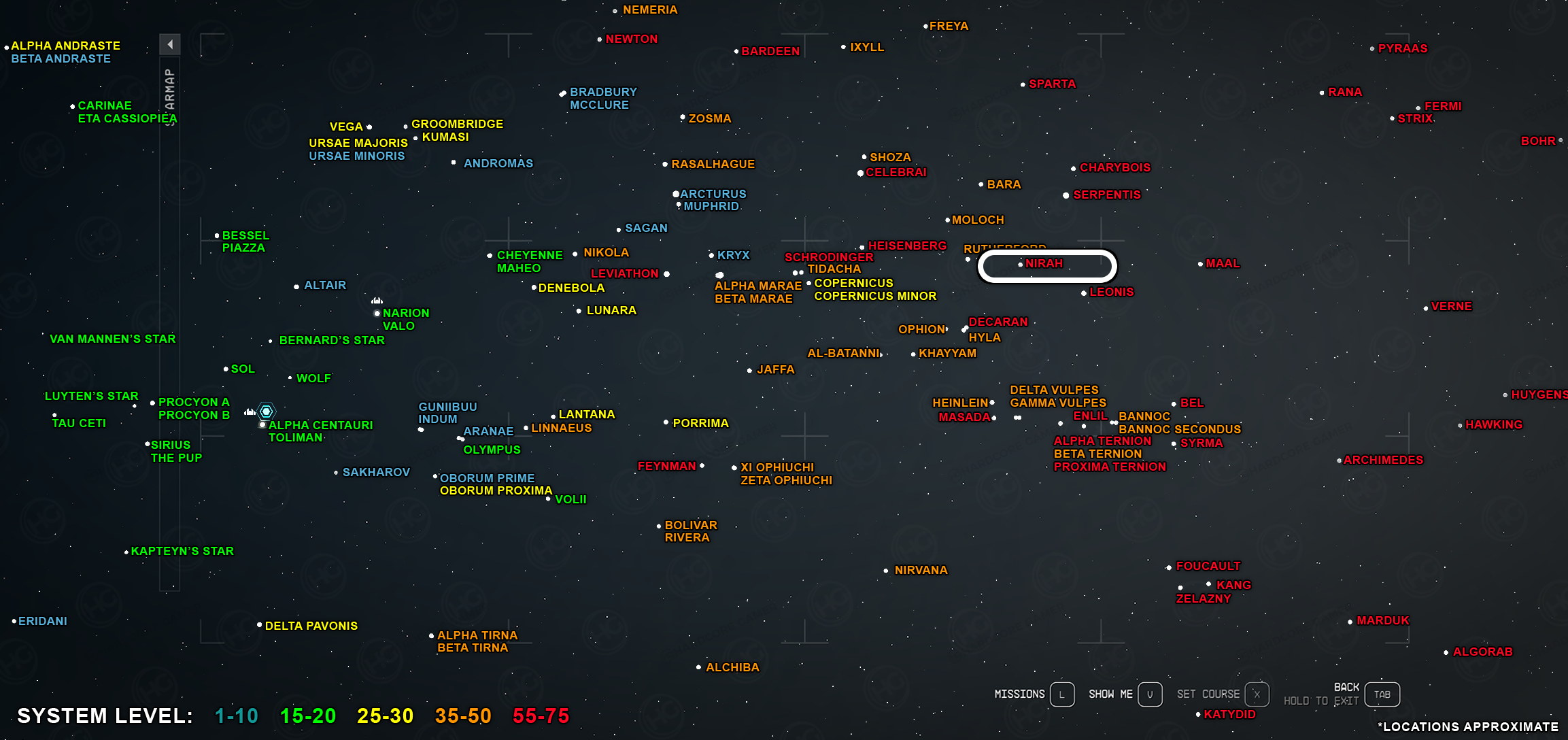 Starfield | Nirah System Information and Resources