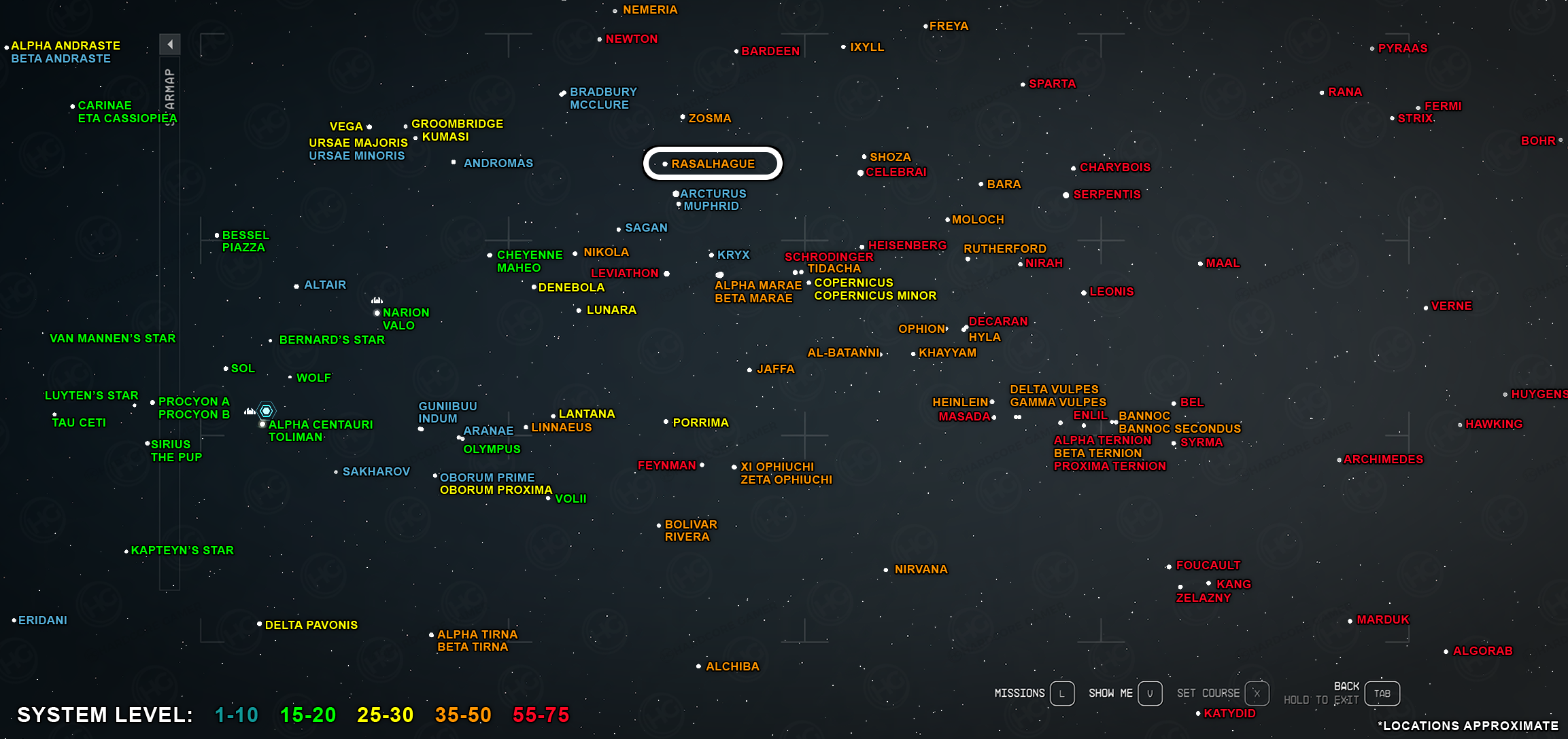 Starfield | Rasalhague II Planet Information and Resources