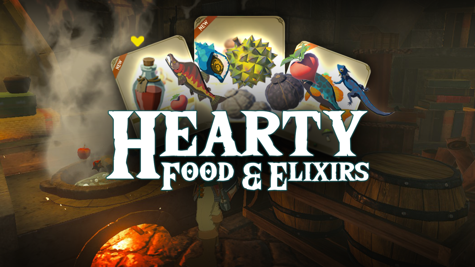 All Hearty Food & Elixir Recipes in Zelda: Tears of the Kingdom